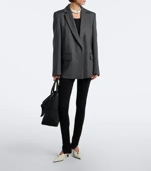 TOTEME Herringbone Wool Blazer