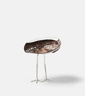 TAVARES 1922 Bird Edit Shell And Sterling Silver Decorative Object - Multicoloured