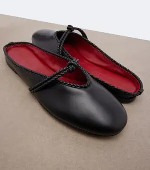 Bottega Veneta Lucia Leather Mules