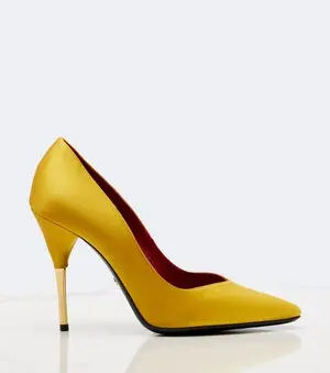 Valentino Garavani Enigme Satin Pumps