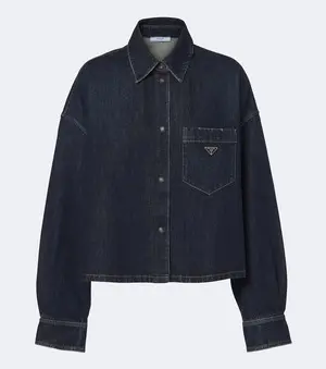 Prada Denim Shirt - Blue