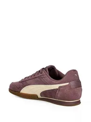 PUMA Bella Donna Logo-patch Calf Suede Sneakers