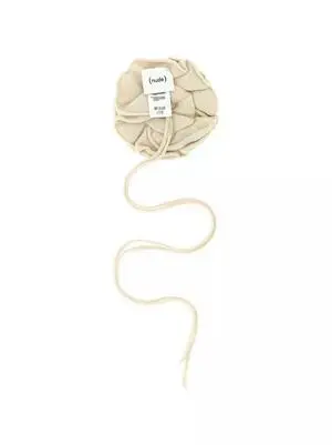 NUDE Knitted Drawstring Bag