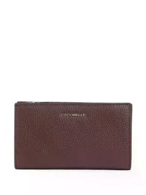 COCCINELLE Logo-plaque Leather Wallet - Brown