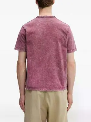 BEAMS Acid-wash Cotton T-shirt