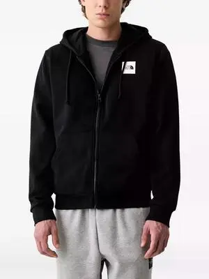The North Face Logo-patch Zip-up Hoodie