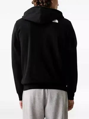 The North Face Logo-patch Zip-up Hoodie