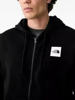 The North Face Logo-patch Zip-up Hoodie