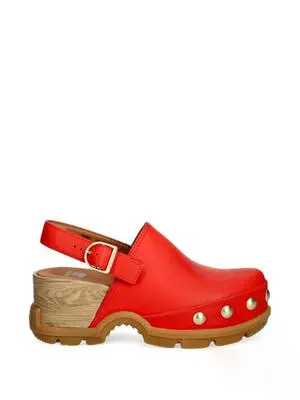 Sorel Roam’n Clog™ Rvt Studded Slingback Clogs - Red