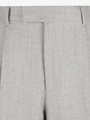 Zegna Pleated Tapered Trousers