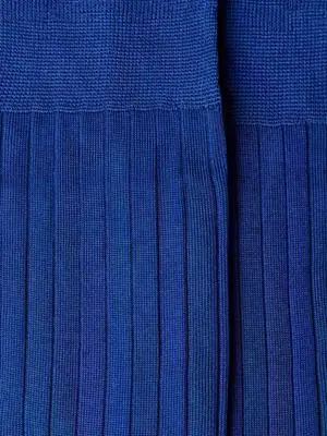 HACKETT LONDON Ribbed Knit Mercerised Finish Socks