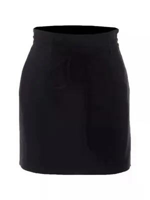 TWINSET Drawstring-waist Mini Skirt - Black