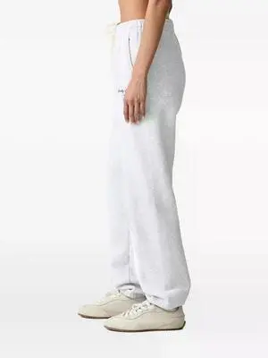 SPORTY & RICH Logo Print Drawstring Track Pants