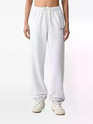 SPORTY & RICH Logo Print Drawstring Track Pants