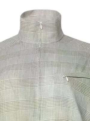 Christopher Esber Batiste Embroidered Prince Of Wales Check Jumpsuit