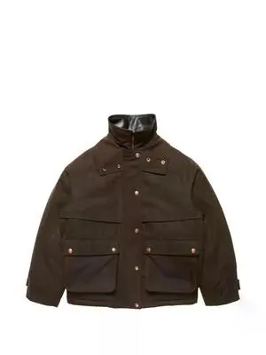 Acne Studios Leather-collar Jacket - Brown