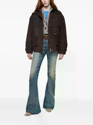 Acne Studios Leather-collar Jacket