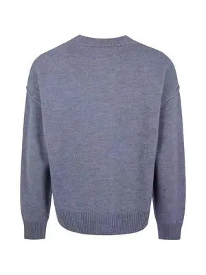 AMI Paris De Coeur Wool Cardigan