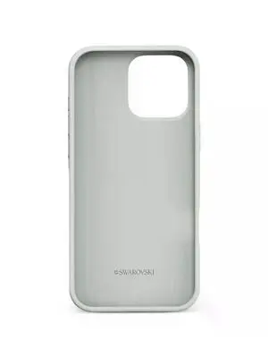 SWAROVSKI Iphone® 16 Pro Max Crystal-embellished Phone Case Silver