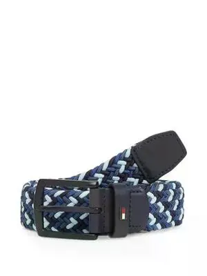 Tommy Hilfiger Logo-plaque Buckle-fastening Belt