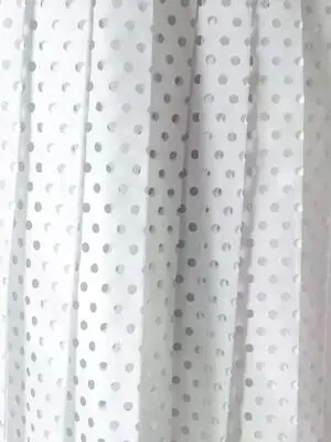Alexander McQueen Perforated Poplin Skirt