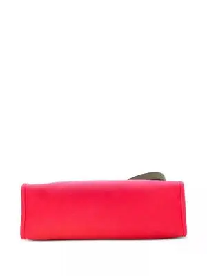 Hermès Herbag Zip Leather And Toile 31 Shoulder Bag