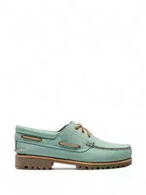 Timberland Leather Boat Shoes - Blue