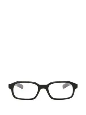 FLATLIST Hanky Rectangle-frame Eyeglasses - Black