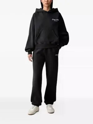 SPORTY & RICH Logo-print Drawstring Track Pants
