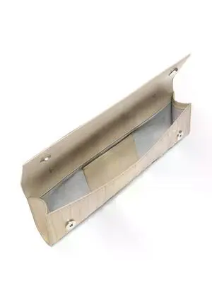 Proenza Schouler Hex Clutch In Eel