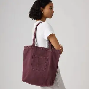 LEVI'S Canvas Tote Bag - Red