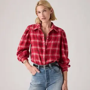 LEVI'S Juna Western Shirt - Red
