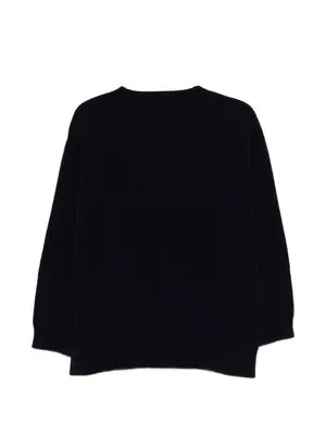 NICHOLSON & NICHOLSON Wool Crewneck Sweater - Blue