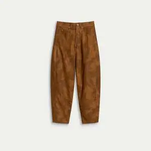 Isabel Marant Étoile Belky Faux Suede Trousers - Brown