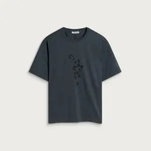 You Must Create Triple Scrambled Print T-shirt - Grey