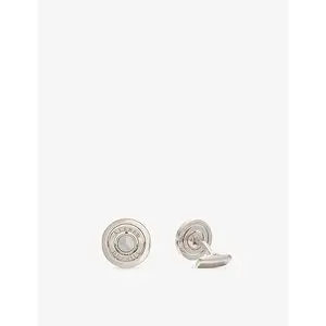 Dunhill Gyro Mother-of-pearl Cufflinks - Silver
