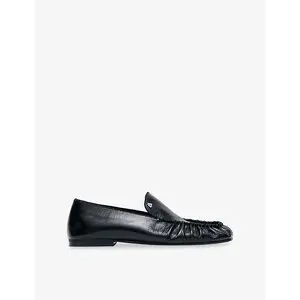 ALOHAS Gabe Leather Loafers - Black Leather