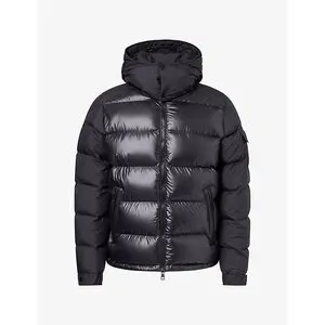 Moncler Maya Padded Nylon-down Jacket - Black