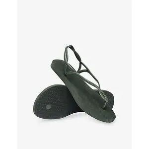 Havaianas Luna Point Rubber Flip Flops