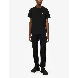Moncler Emerized Logo-print Short-sleeve T-shirt