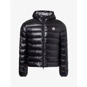 Moncler Forzo Hooded Padded Nylon Jacket - Black