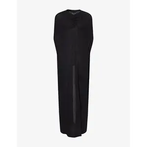 DARKPARK Aurora Long Jersey Cape Top - Black