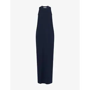 DARKPARK Milla Halter-neck Jersey Maxi Dress