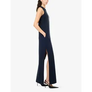 DARKPARK Milla Halter-neck Jersey Maxi Dress