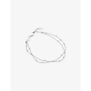 MISSOMA Beaded Sterling- Double Chain Bracelet