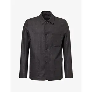 Paul Smith Flannel Patch-pocket Wool Jacket