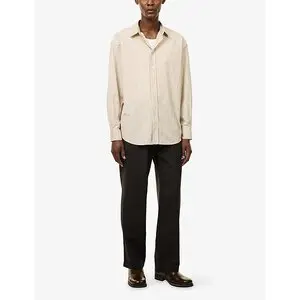 FRAME Straight-leg Wool Trousers