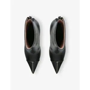 TOM FORD Soft 85 Leather Heeled Ankle Boots