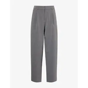 Rails Cameron Tailored Pleated Woven Trousers - Heather Grey