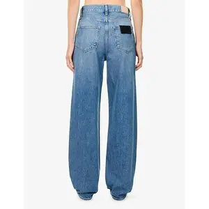 Paige Emilie High Rise Tapered Barrel Leg Jeans